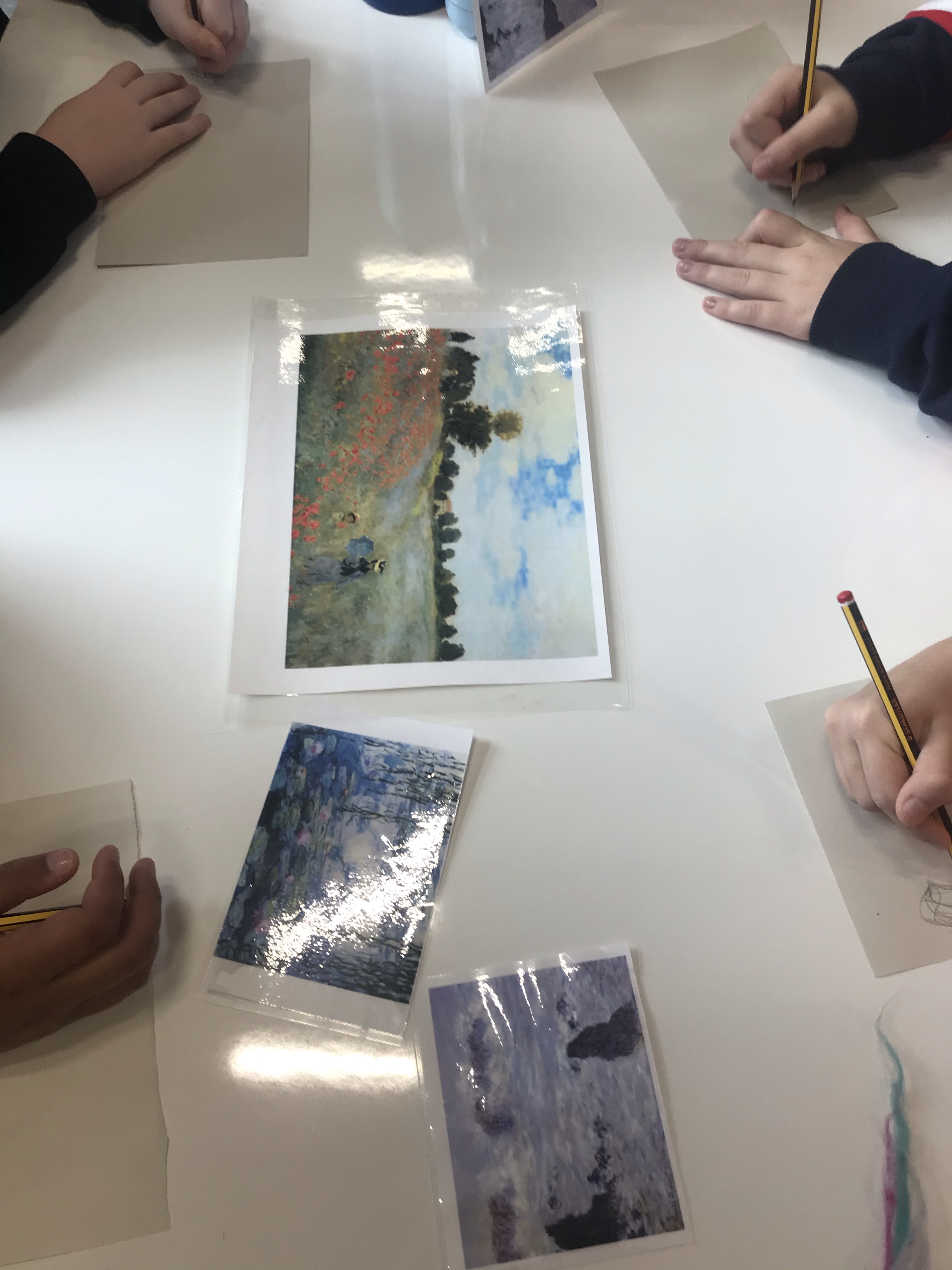 Impressionist textiles – St John's RC Primary School